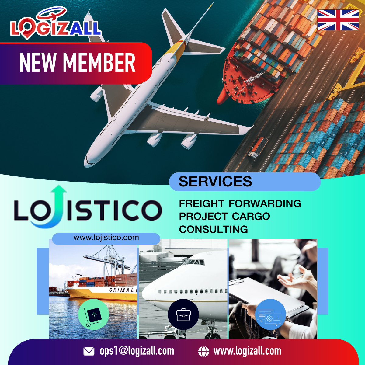 📣LOGIZALL New Member Announcement: Lojistico – LOGIZALL
